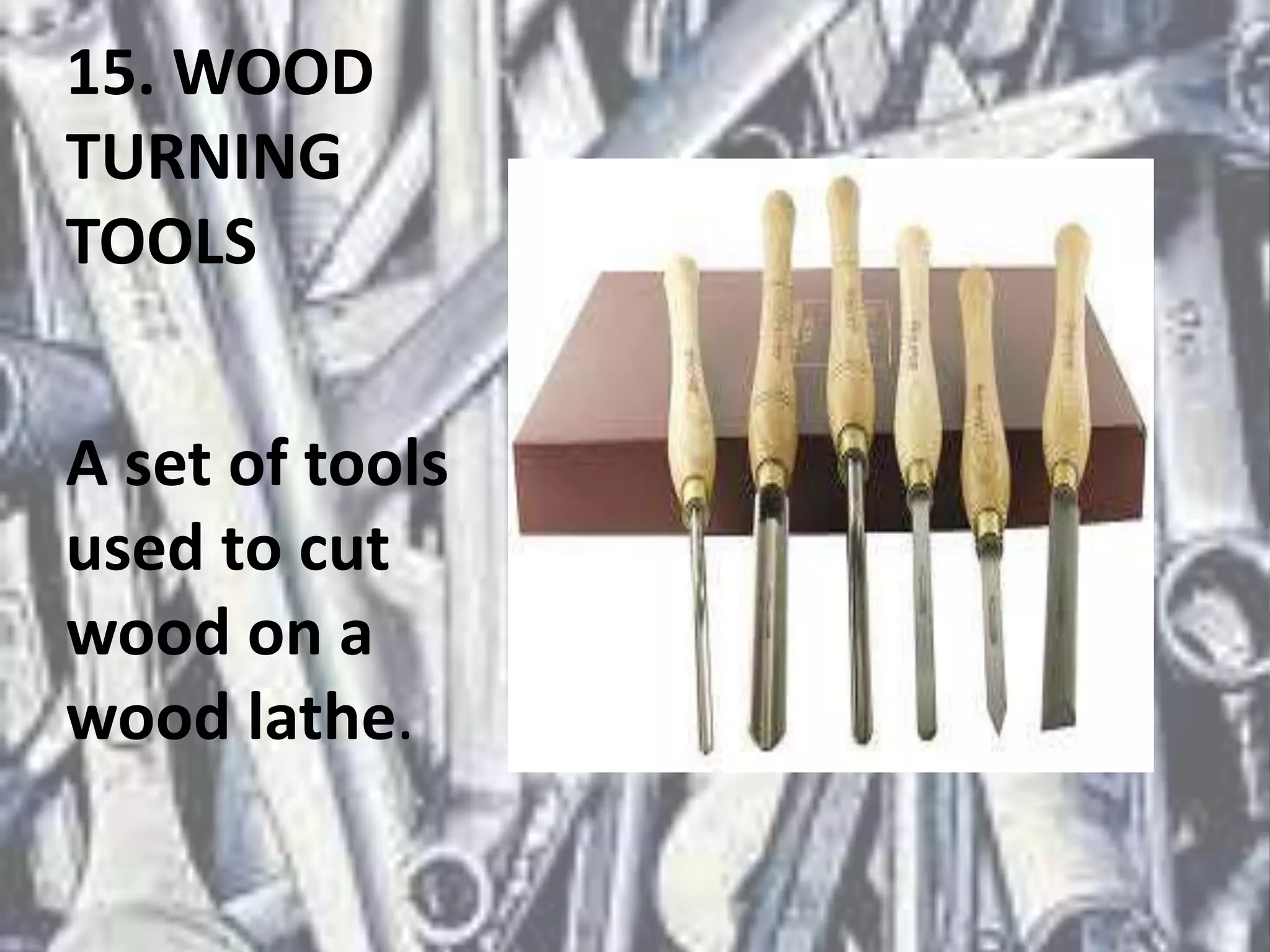 Workshop technology hand basic tools | PPTX