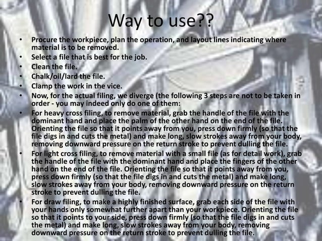 Workshop technology hand basic tools | PPTX | First Aid | Injuries