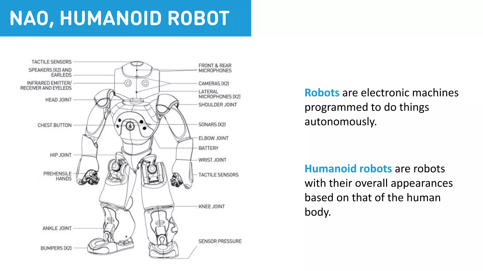 Programming NAO the humanoid robot | PPT