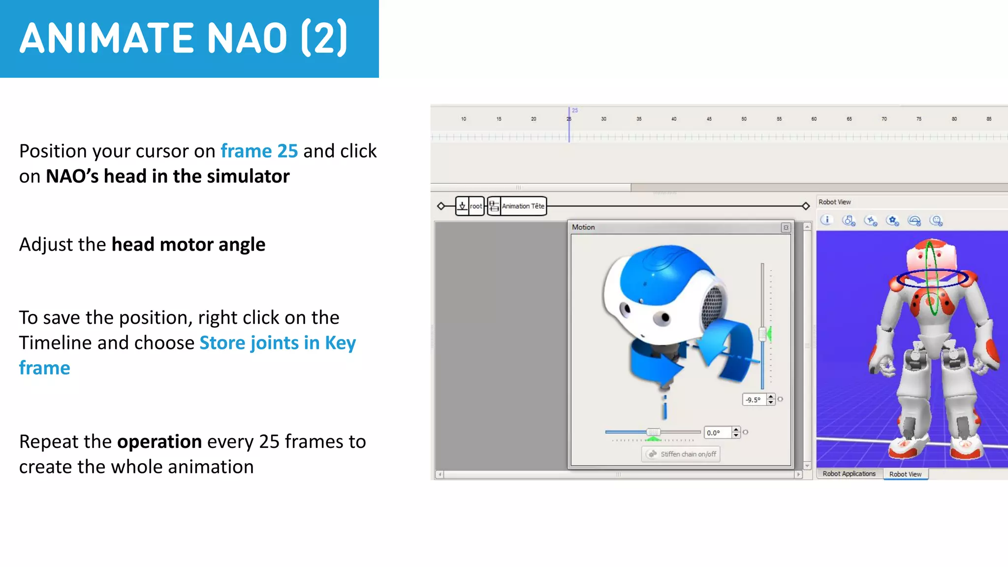Programming NAO the humanoid robot | PPT