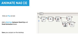 Programming NAO the humanoid robot | PPT