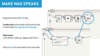 Programming NAO the humanoid robot | PPT
