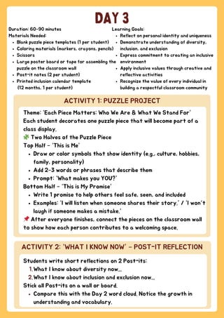 Workshop Toolkit: Diversity and Identity | PDF