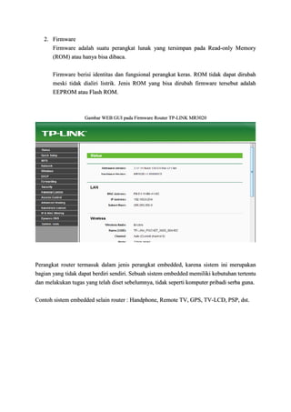 Workshop tp link router & open wrt | PDF