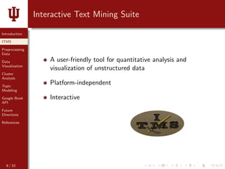 Introduction to Text Mining and Visualization with Interactive Web Application | PDF