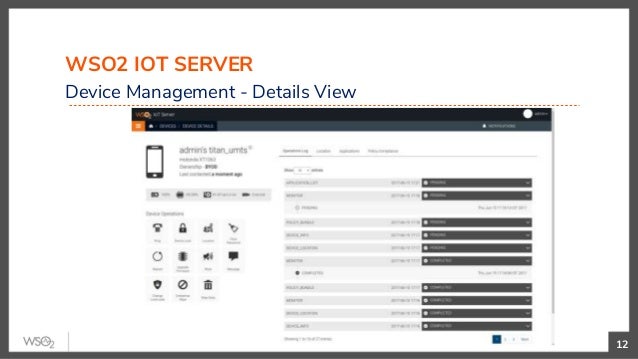 WSO2 IoT Server and Device Cloud