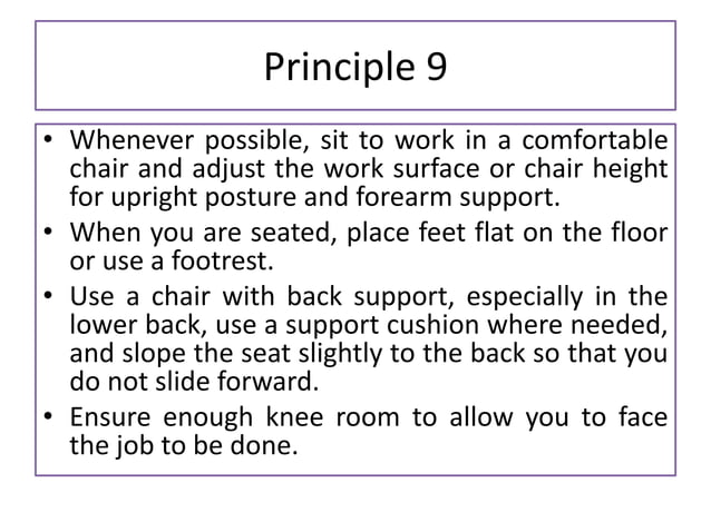 WORK SIMPLIFICATION TECHNIQUES.pptx | Home Appliances | Home & Garden