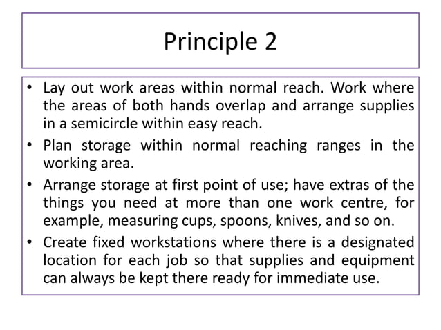 WORK SIMPLIFICATION TECHNIQUES.pptx | Home Appliances | Home & Garden