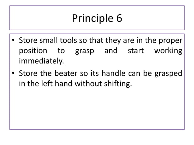WORK SIMPLIFICATION TECHNIQUES.pptx | Home Appliances | Home & Garden
