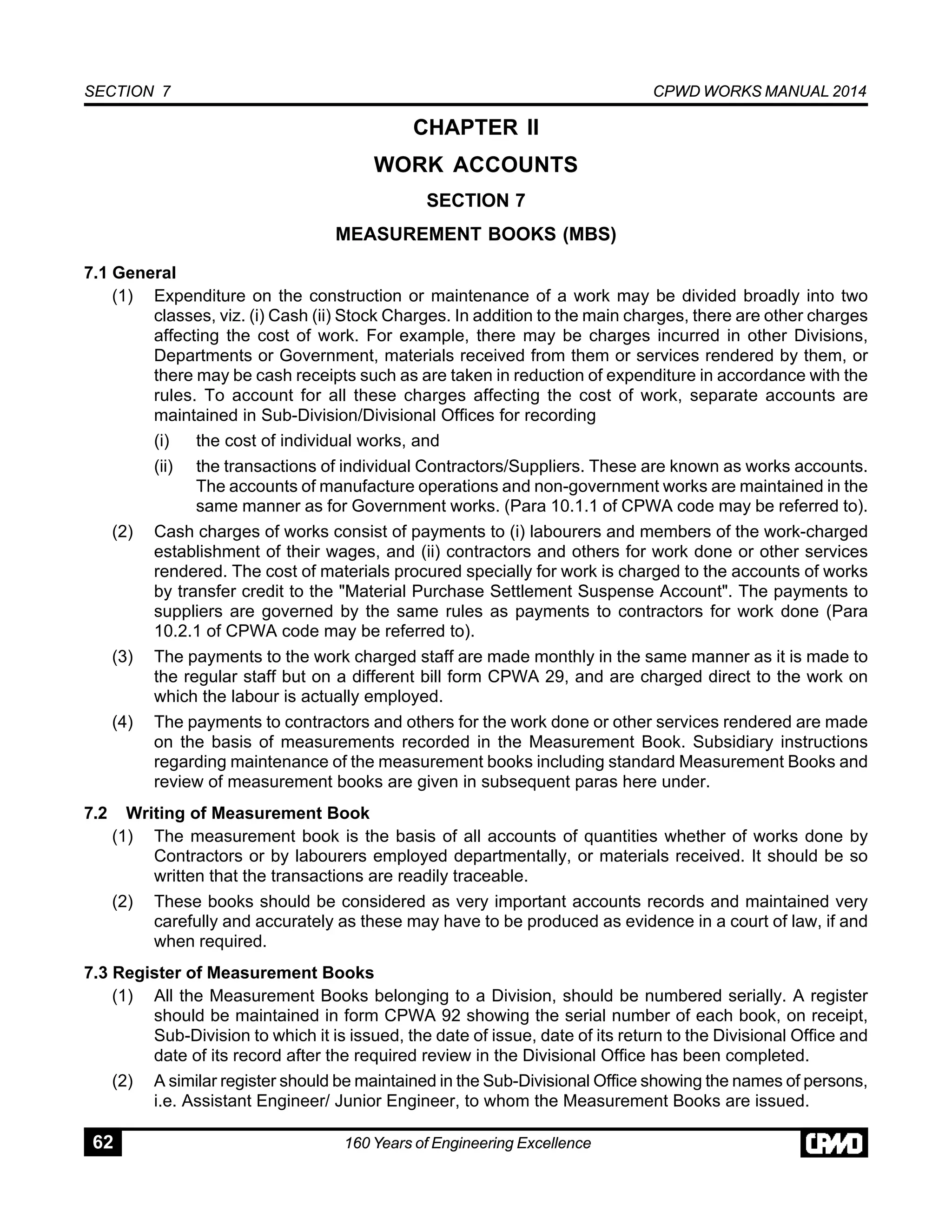 Worksmanual2014 | PDF