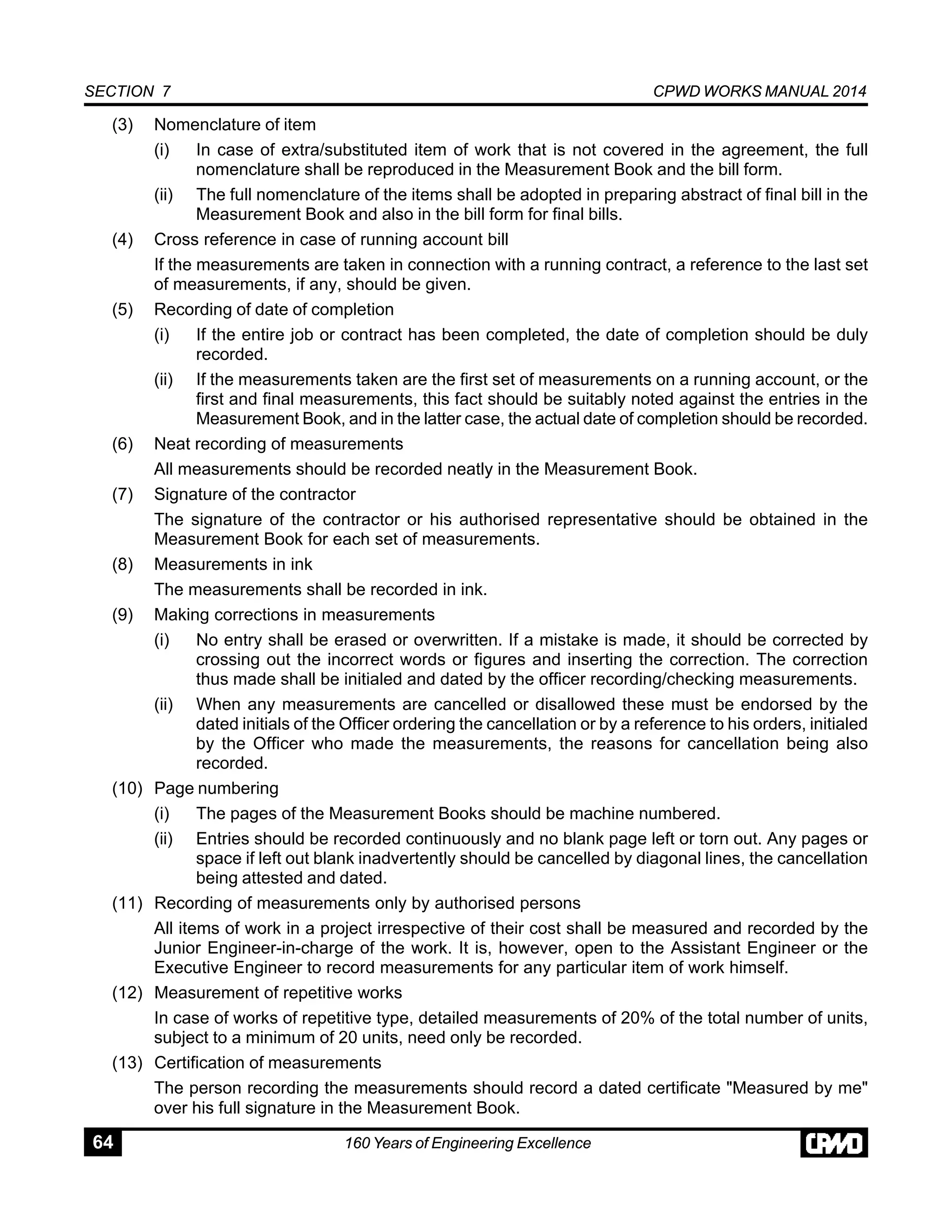 Worksmanual2014 | PDF