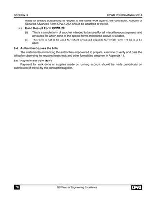 Worksmanual2014 | PDF
