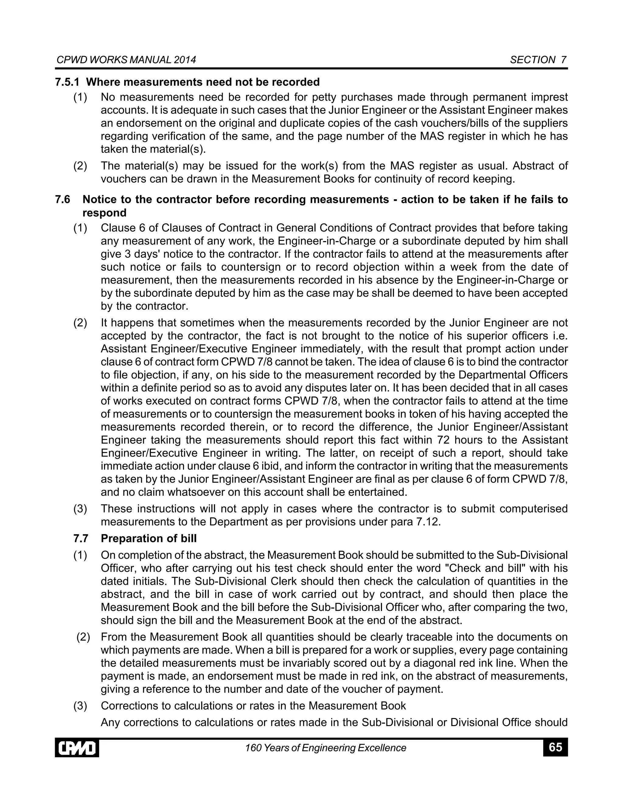 Worksmanual2014 | PDF