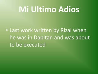 Works of Jose Rizal | PPTX