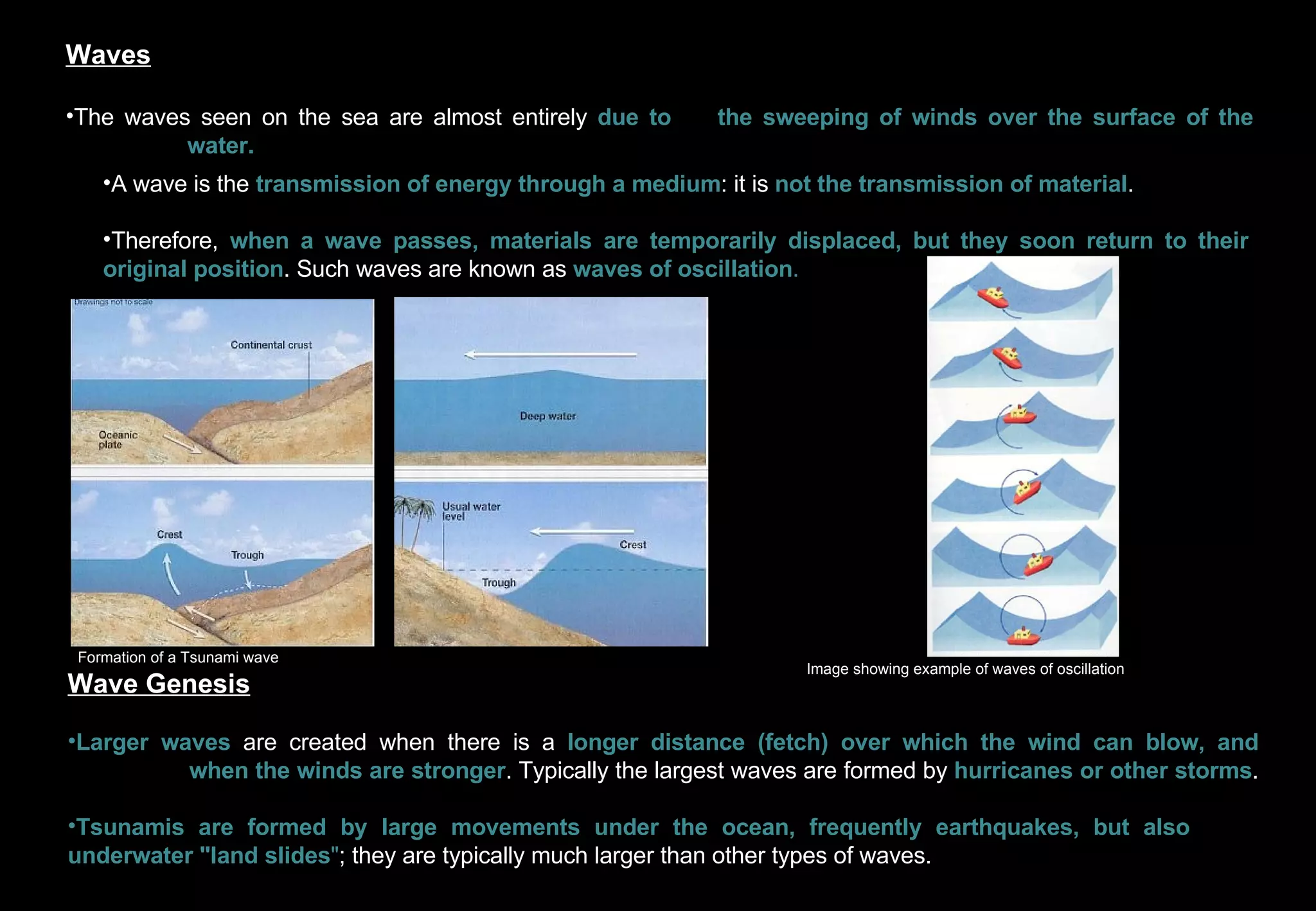 Works Of The Sea And Development Of The Related Landforms For ...