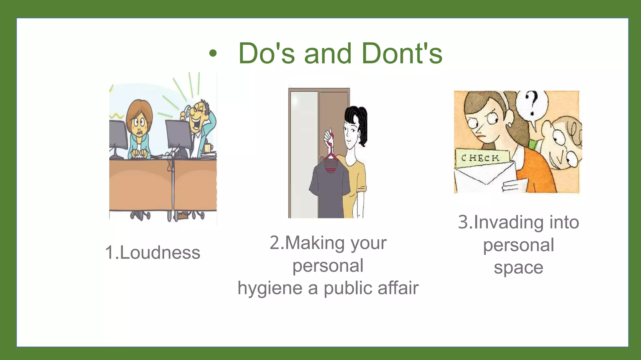 Workspace etiquette | PDF