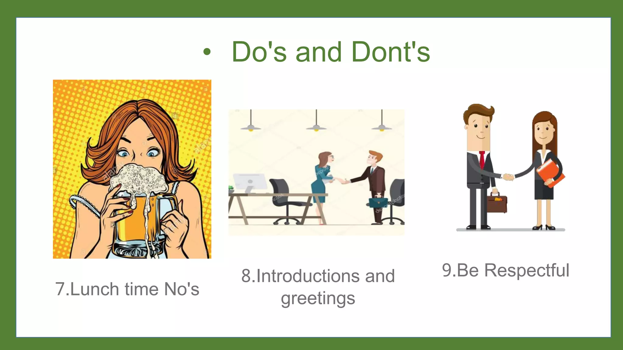 Workspace etiquette | PPT