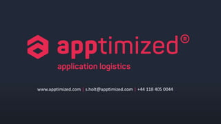 Apptimized application packaging tool for MSI, MSIX and App-V formats ...