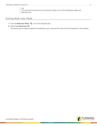 Workspace additional topics pc | PDF