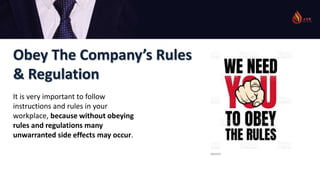 Workspace Ethics | PPTX