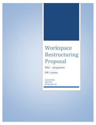 Workspace restructuring proposal | DOCX