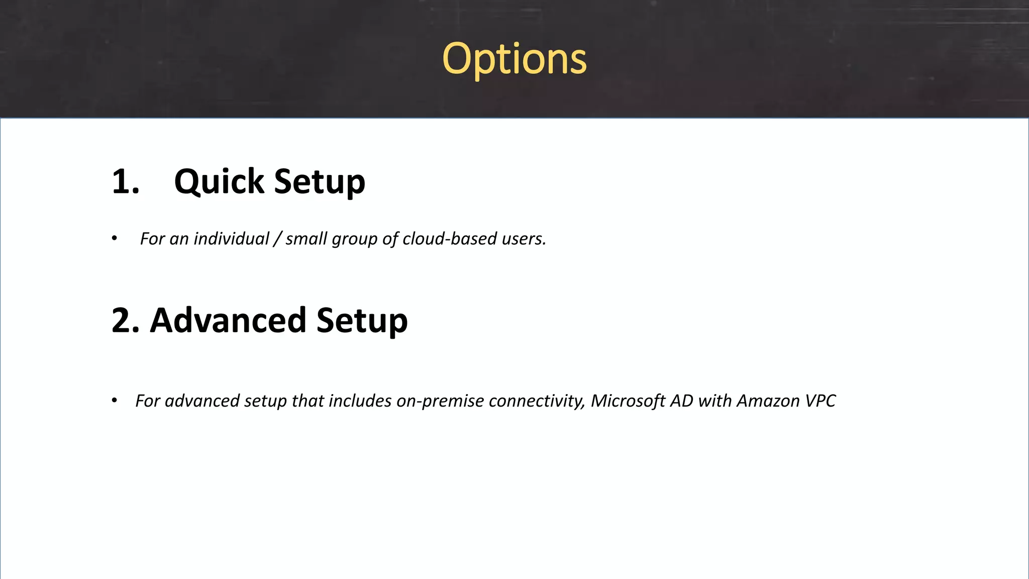 AWS Workspaces Overview v2 | PPT