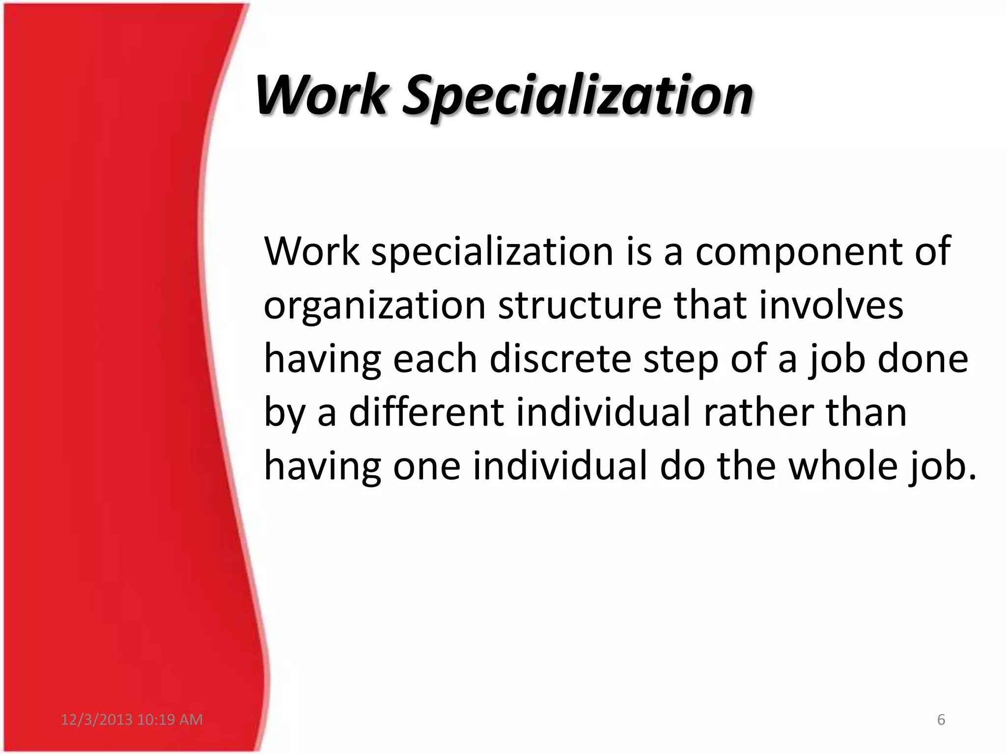 Organizational Structure | PPTX