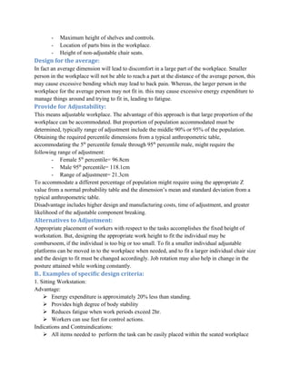 Workstation evaluation and_design | PDF