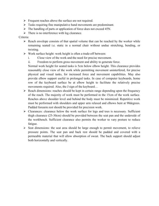 Workstation evaluation and_design | PDF