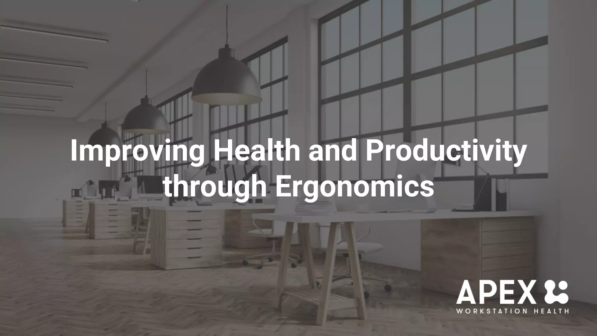 Workstation Health - Productive Ergonomics | PPTX