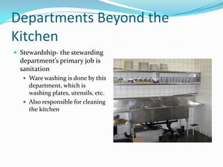 Workstations in the professional kitchen | PPTX