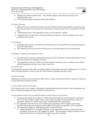 Work stress and its management a practical case study | PDF