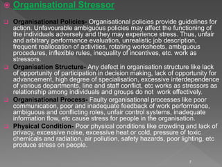 Work Stress and Its Management | PPTX