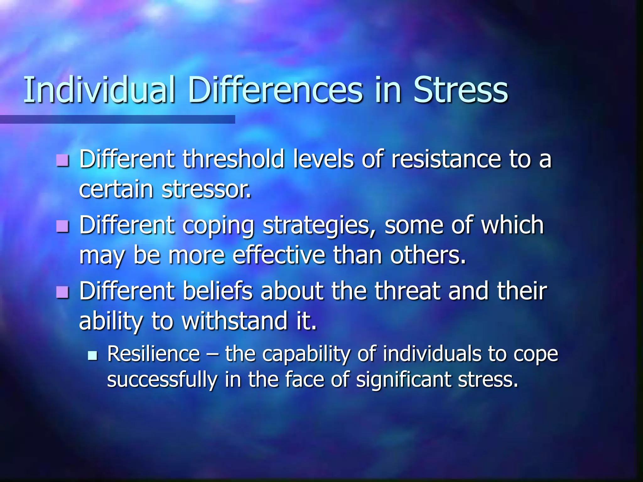 work stress management.ppt | Mental Health | Diseases and Conditions