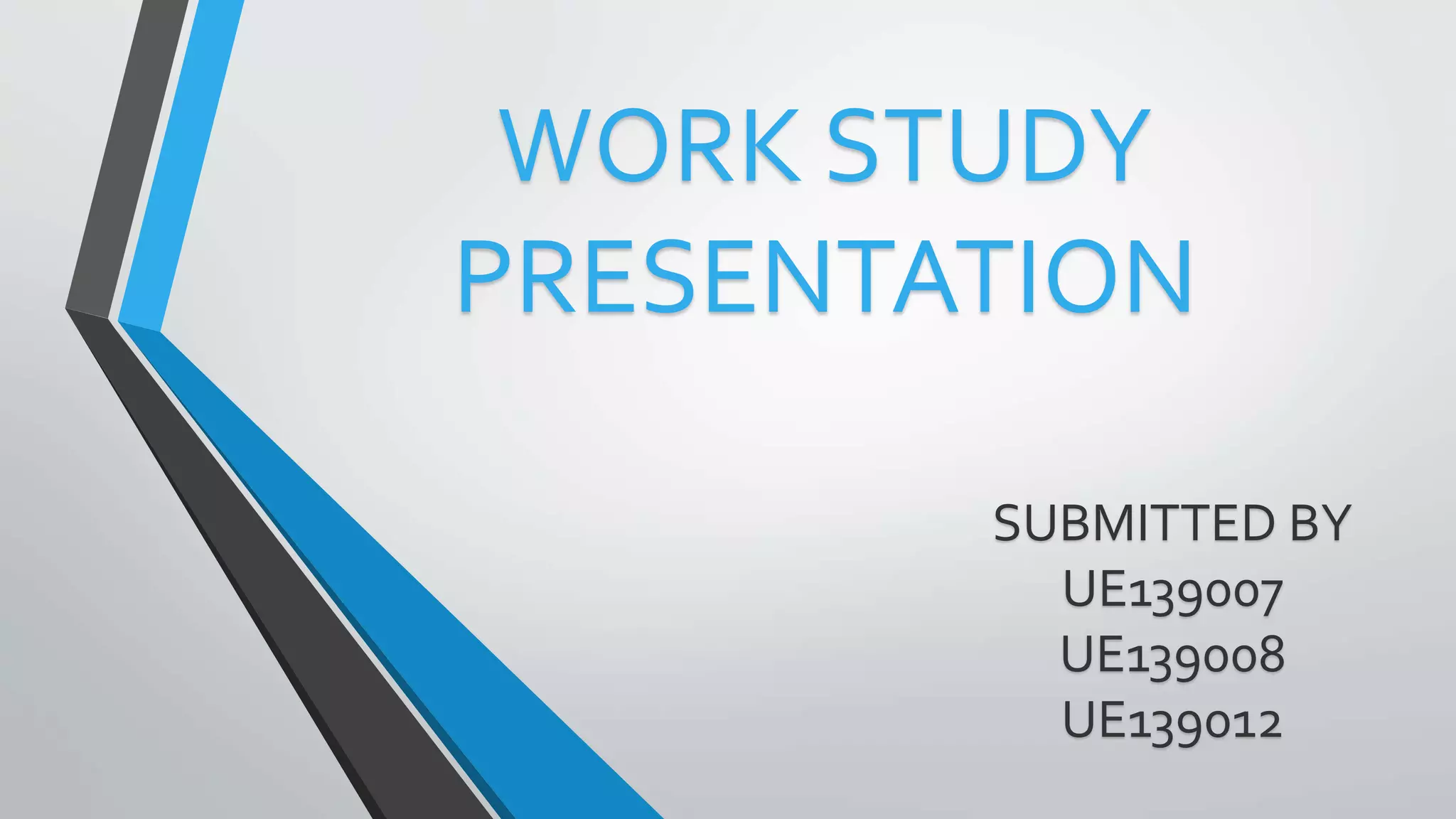 Workstudy | PPT