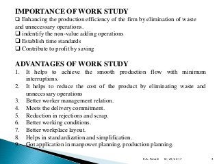 Work study | PPT