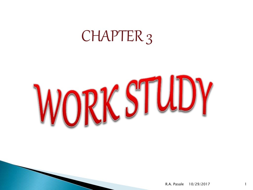 Work study | PPT