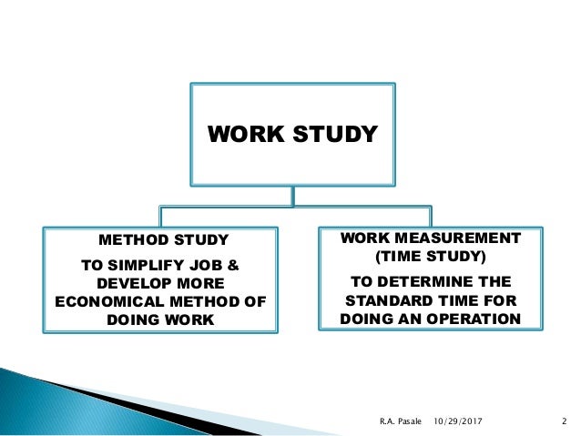 Work study | PPT