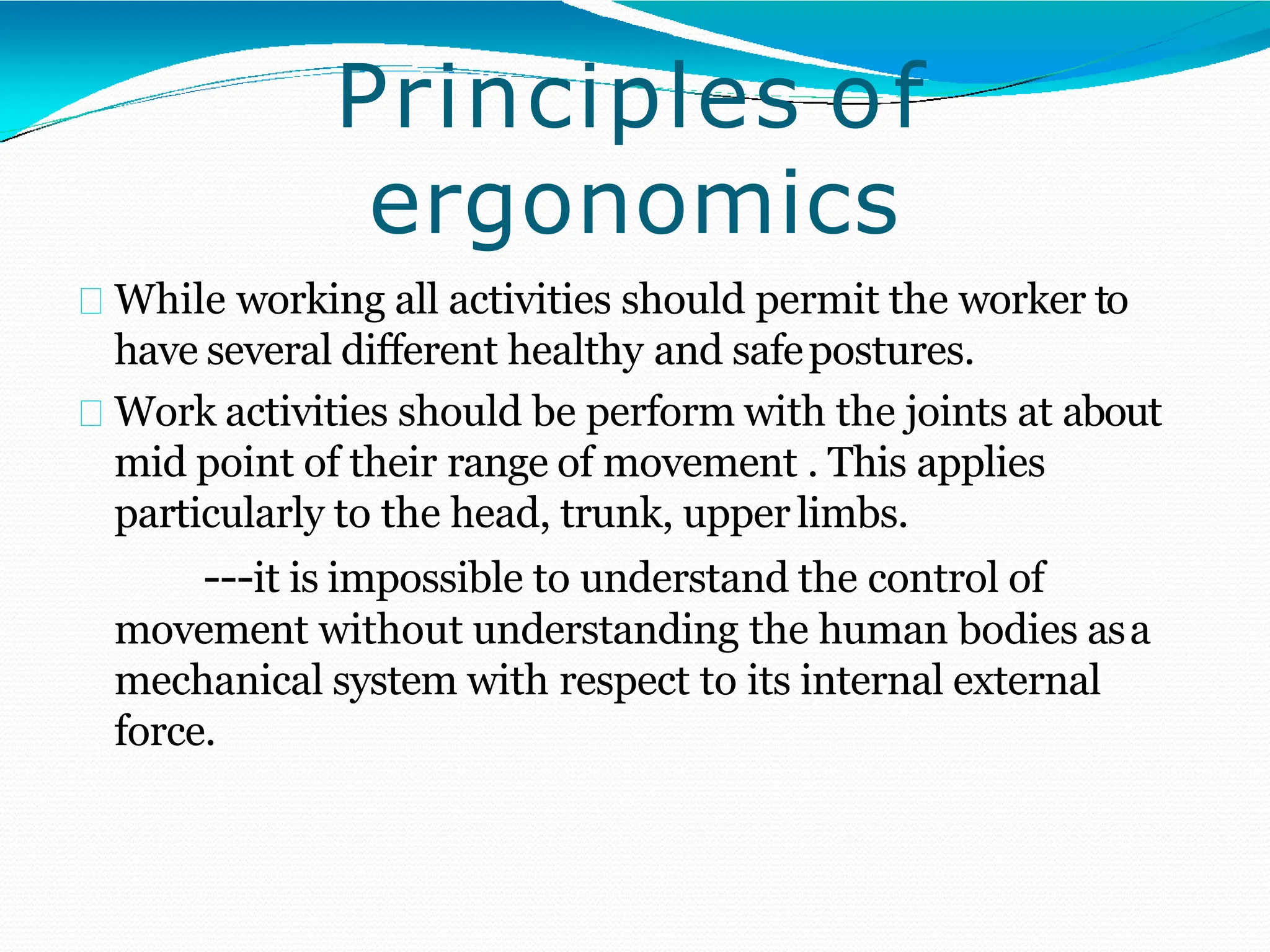 work study and ergonomics-ppt.pptx ergonomics | PPTX
