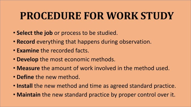 Work Study and Method Study Presentation.pptx