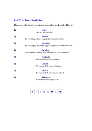 Work study manual | DOC | Resume Writing and Advice | Job Search