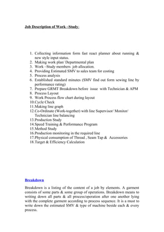 Work study manual | DOC | Resume Writing and Advice | Job Search