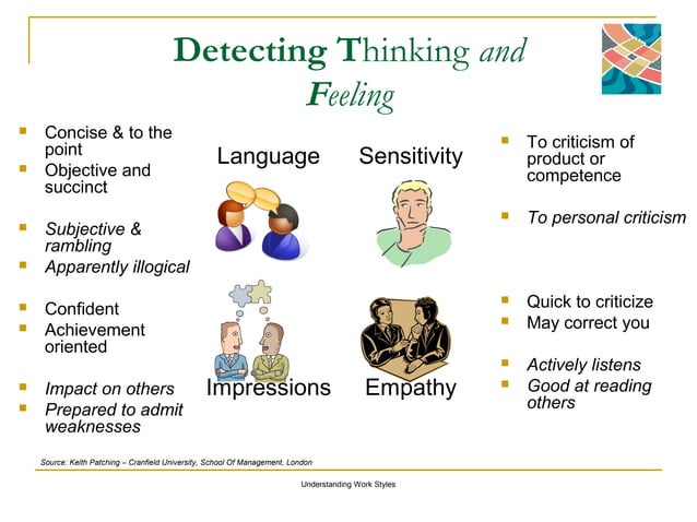 Work Styles: understand them using the mbti | PPT