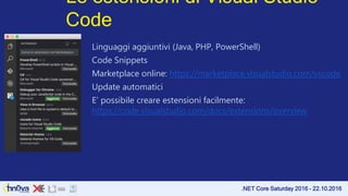 Works with ASP.NET Core on Linux and Mac | PPTX
