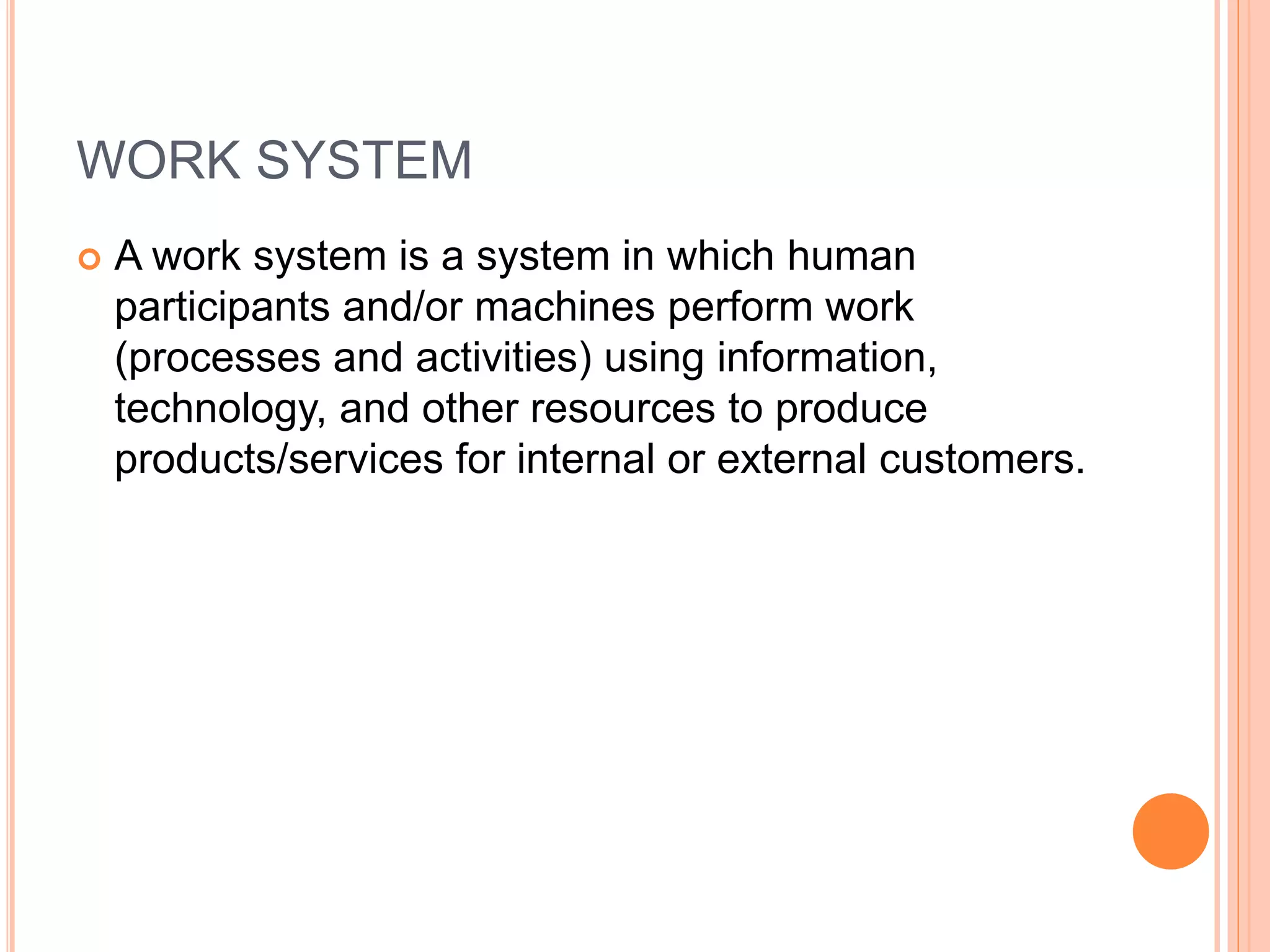 Work system | PPTX