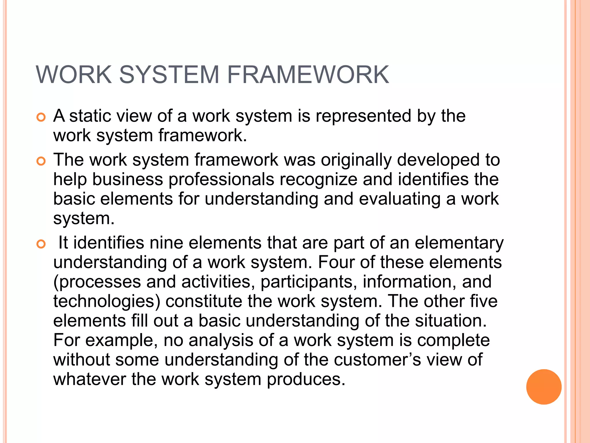 Work system | PPTX