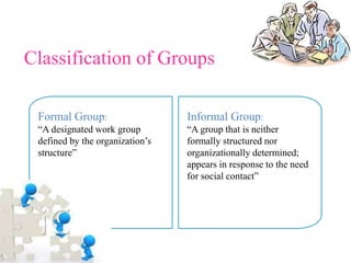 Work teams and group | PPTX