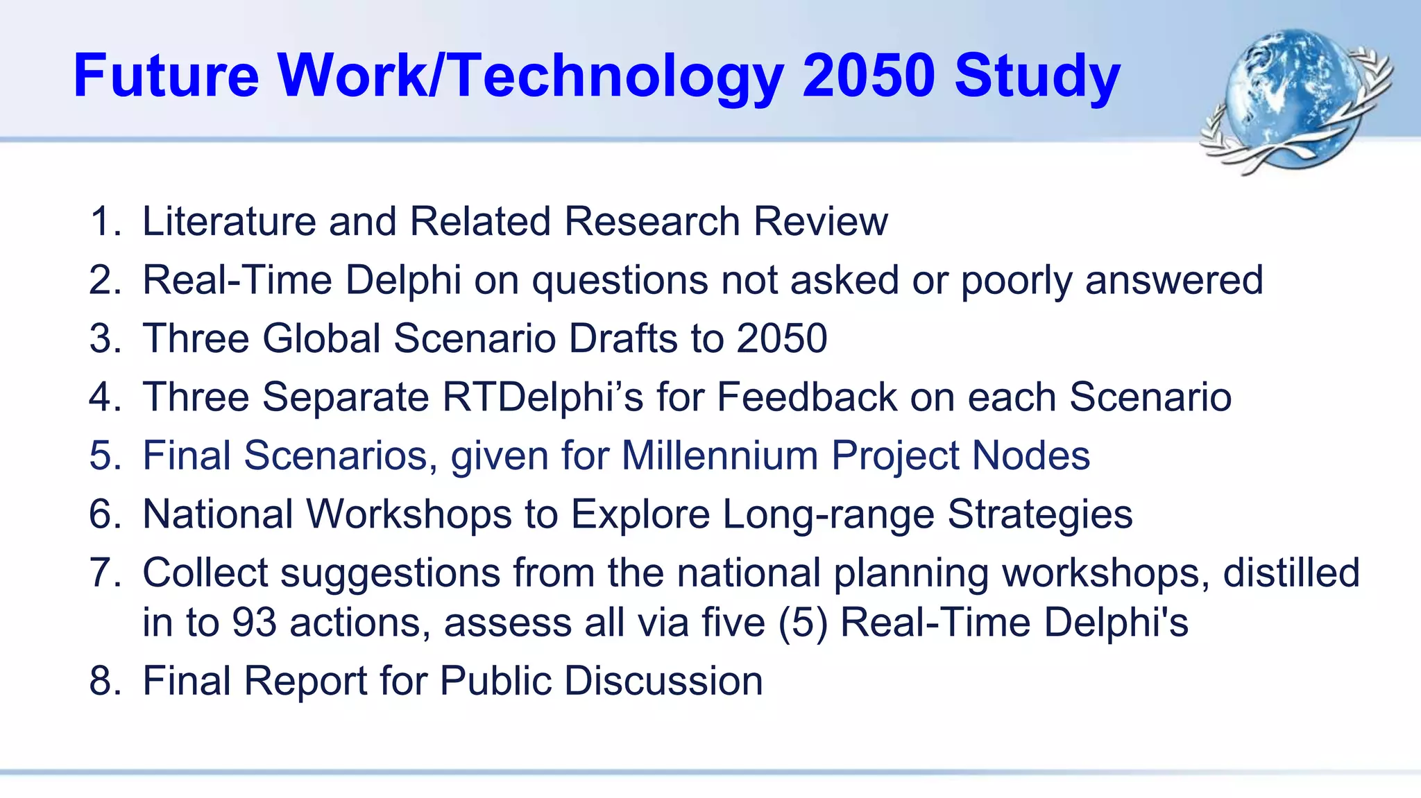 Work/Technology 2050: Scenarios and Actions launch at The Embassy of ...