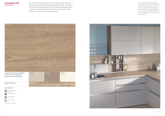 EGGER Worktops Contemporary Collection | PDF