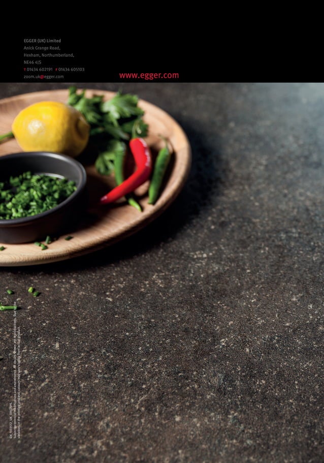 EGGER Worktops Contemporary Collection | PDF